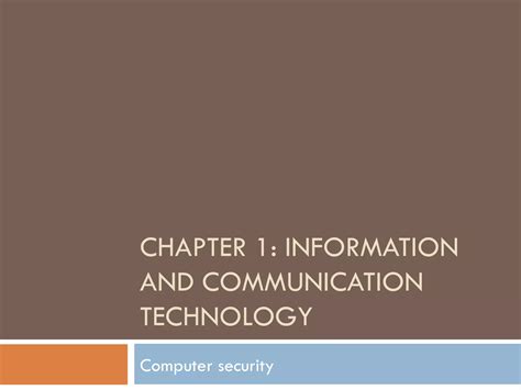 Computer Security Ppt