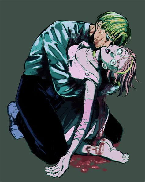 Kira Yoshikage And Sugimoto Reimi Jojo No Kimyou Na Bouken And 1 More