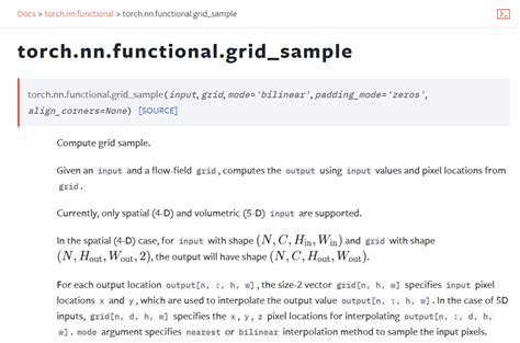 functional nn grid sample does not support the bicubic method for 5d