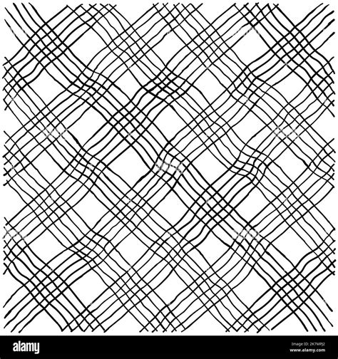 Wavy Diagonal Crossing Lines Vector Stock Vector Image And Art Alamy