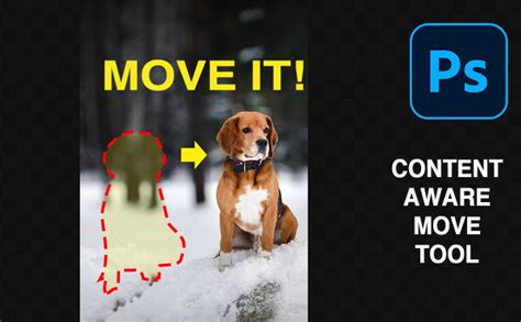 how to use photoshop s content aware tool to move objects within a