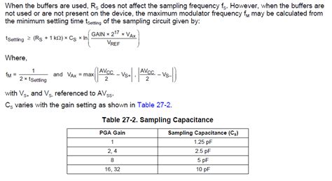 msp430f2013 sd16 clock speed limitations msp low power