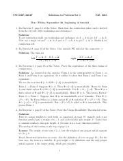 solutions1 - CSC438F/2404F Solutions to Problem Set 1 Fall 2016 Due: Friday September 30 ...