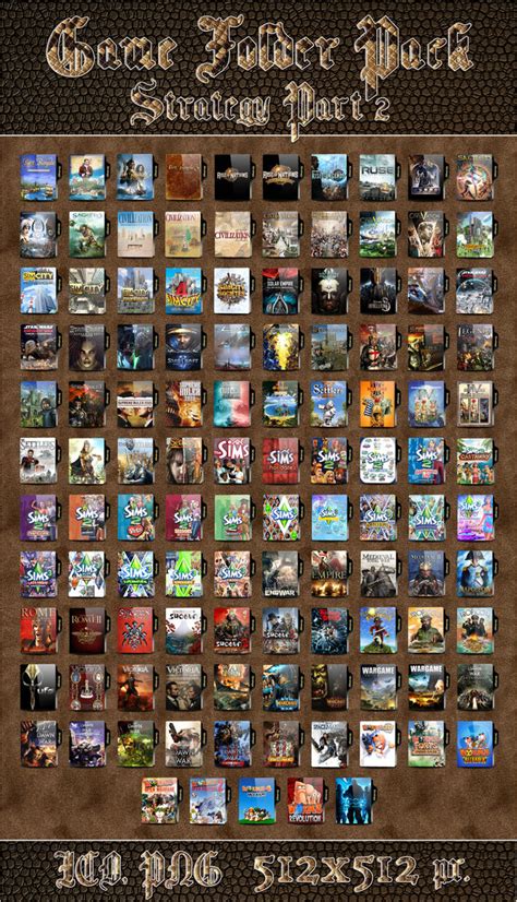 Game Folder Pack Strategy Part By Lewamora Ok On DeviantArt