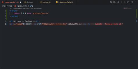 IDE Extension For I N Inlang
