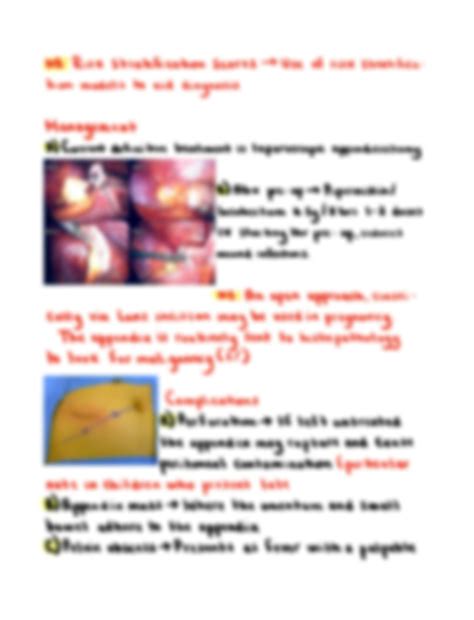 Solution Acute Appendicitis Studypool