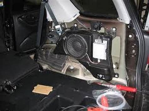 How To Replace Your Factory Sub Woofer Youtube
