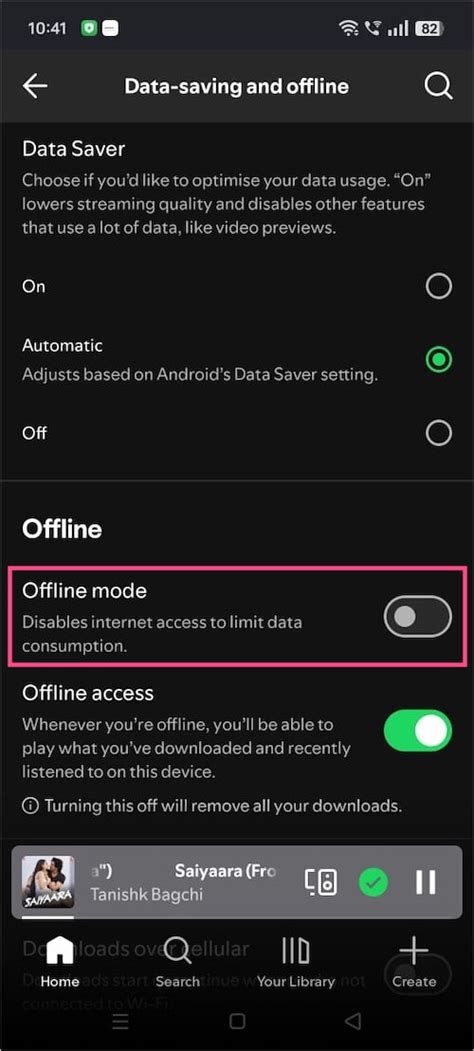 How To Turn Off Offline Mode On Spotify App Guide