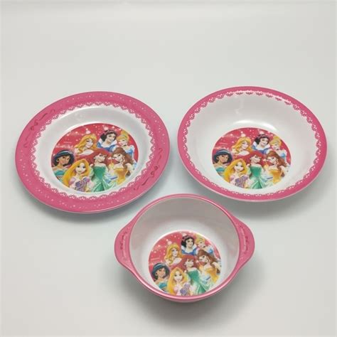 Disney Other Disney Princess Bowls And Plate Set Poshmark