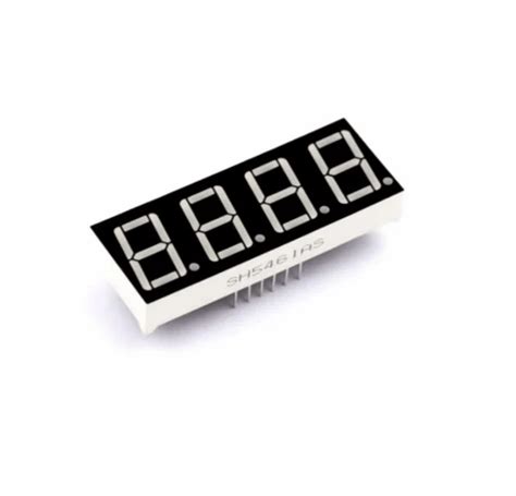 10 mm 0 56 inch red 4 digit 7 segment led display at ₹ 24 piece in pune
