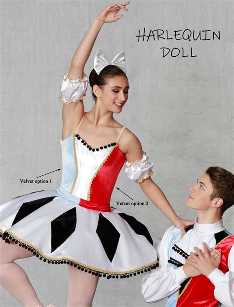 Georgie Girl Costumes Nutcracker Harlequin Doll