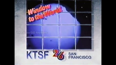 Ktsf Station Id 1993 Window To The World Youtube
