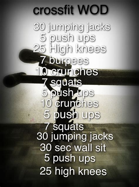 Wods De Crossfit En Casa