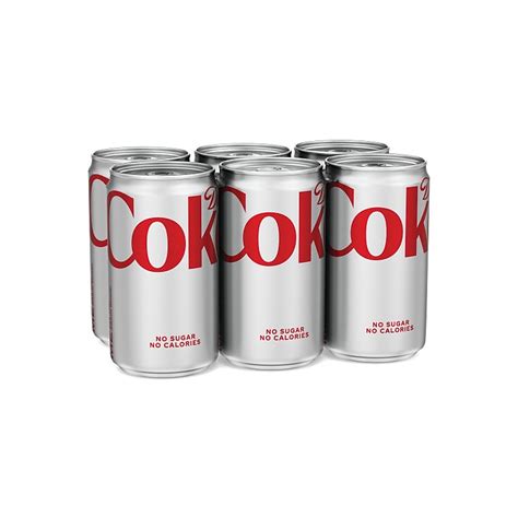 Coca Cola Mini Diet Coke Soda 7 5 Oz 24 Carton 00049000061055 Image 1