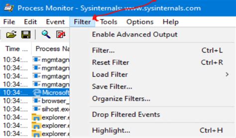 Detect Registry Keys Using Process Monitor Using Sysinternals Tools