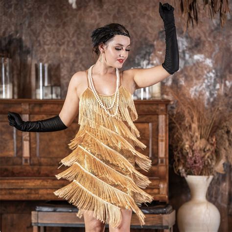 Fringe Flapper Dress 1920s Fringe Dress Flapper Boutique