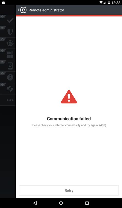 ESET MDM Communication Failed Please Check Your Internet Connectivity ESET Products For