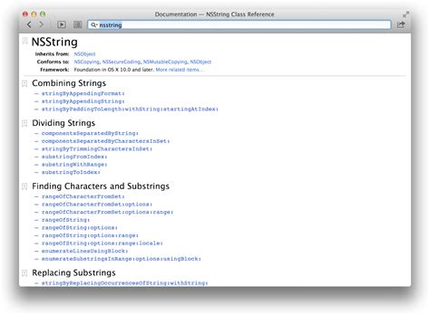 查找信息 马上着手开发 Ios 应用程序 Udn开源文档