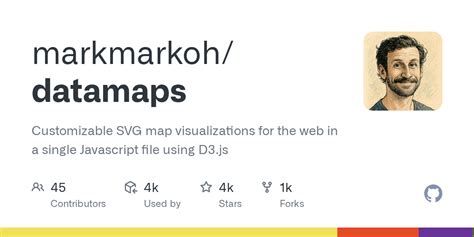 Github Markmarkohdatamaps Customizable Svg Map Visualizations For