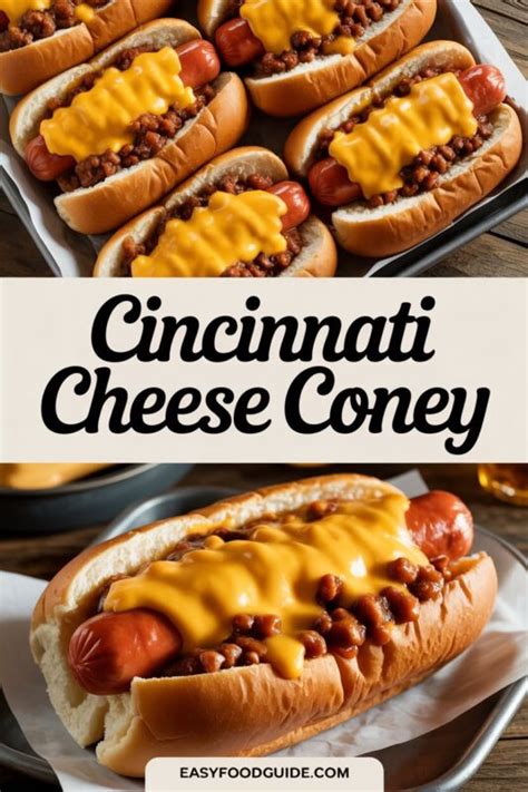 Cincinnati Cheese Coney Recipe Easy Food Guide