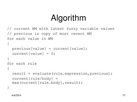Ppt Fuzzy Logic Powerpoint Presentation Free Download Id1001186