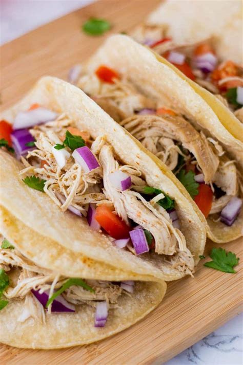 Tacos De Pollo Receta