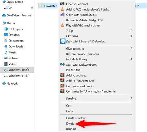 How To Delete A Folder Forcibly In Windows 10 And 11 Navhow
