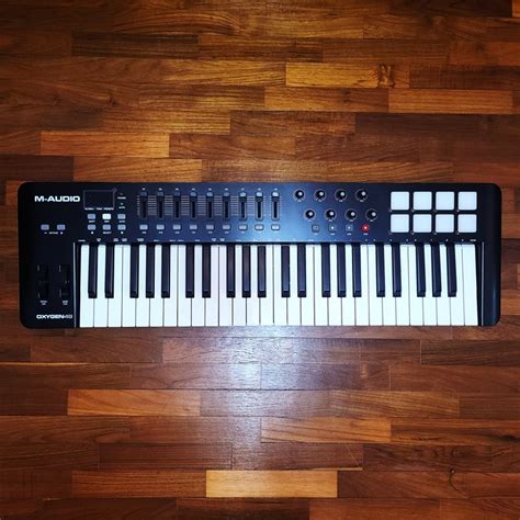 M Audio Oxygen 49 Midi Keyboard Hobbies And Toys Music And Media Musical Instruments On Carousell