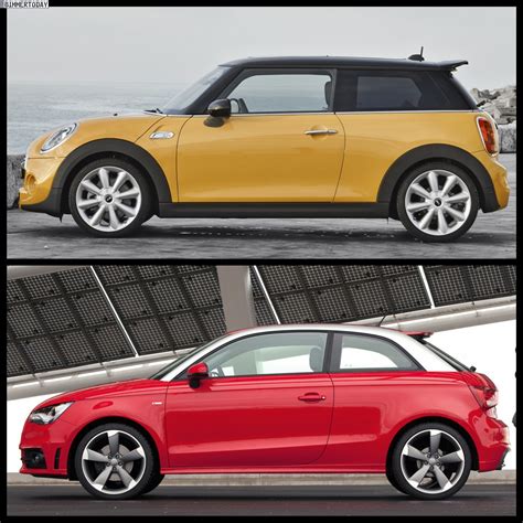 F56 Mini Cooper S Vs Audi A1 S Line Photo Comparison