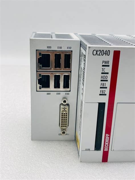 Beckhoff Cx2040 0155 Cpu Unit Novus Ferro Pte Ltd