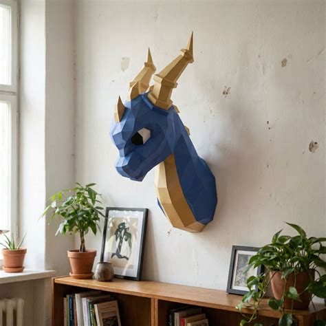 Giant Paper Dragon 3d Origami Model To Assemble