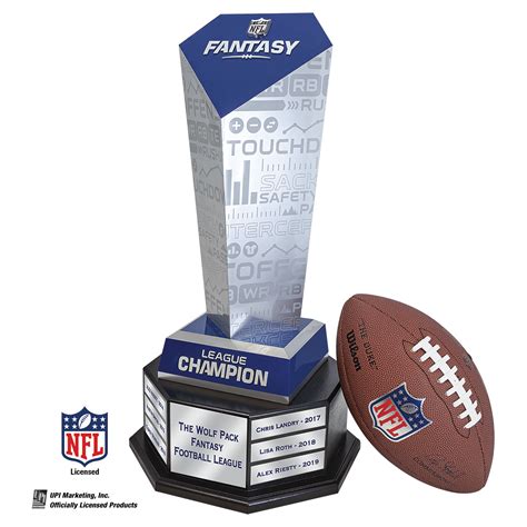 Nfl Fantasy Football Trophy Nfl Fantasy Football Trophy Custom Engraved