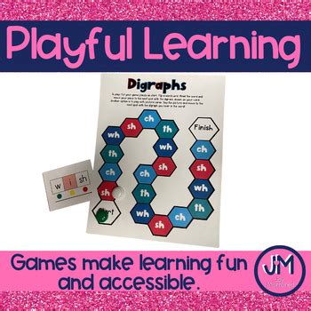 Digraph Practice - Hands-On Activities by Jess Marquardt - Joy Maintained