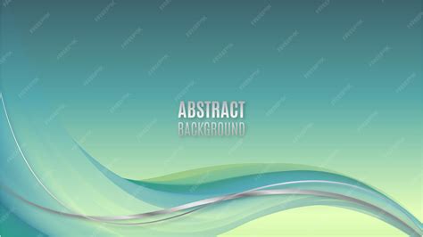Premium Vector Modern Wave Background