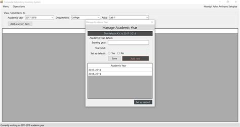 kcc computer laboratory inventory management system in vb