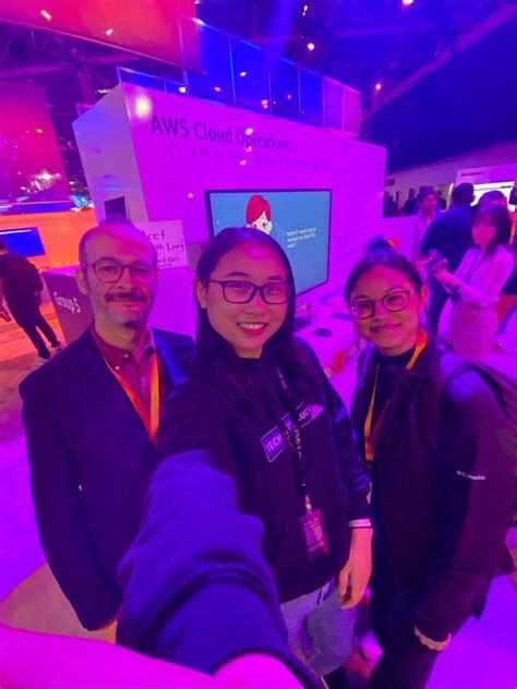 lucy wang on linkedin awsreinvent sponsored aws