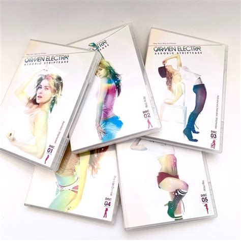 Media Carmen Electra Striptease Lap Dance Workout Dvds Poshmark