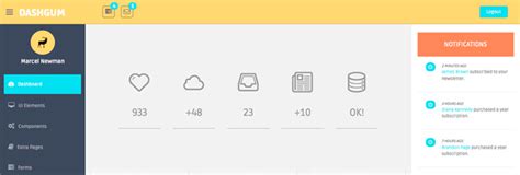 8 Great Bootstrap Dashboard Templates Gridgum