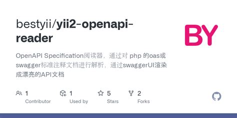 github bestyii yii2 openapi reader openapi specification阅读器，通过对 php