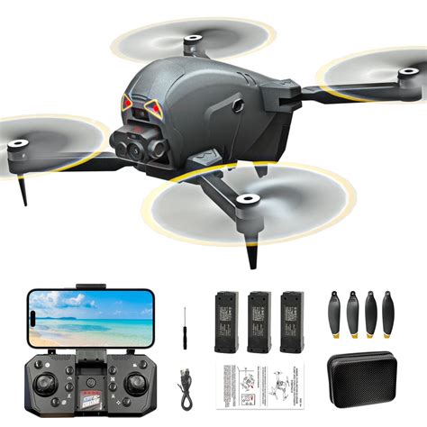 Hytobp S177 Fpv Drone With Camera For Adults 4k Dual Camera 360
