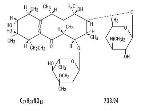 Erythromycin Capsules Package Insert Prescribing Info