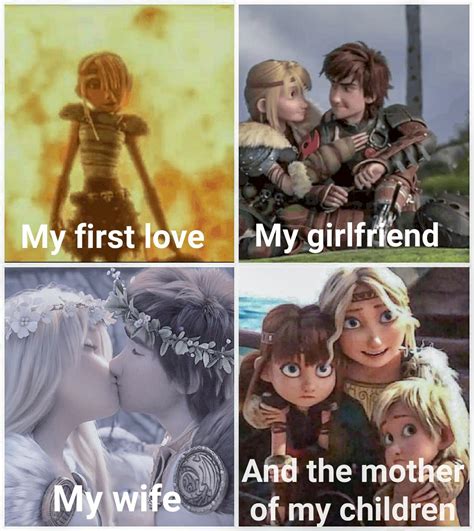 Hiccup Love Astrid How To Train Dragon How To Train Your Dragon How