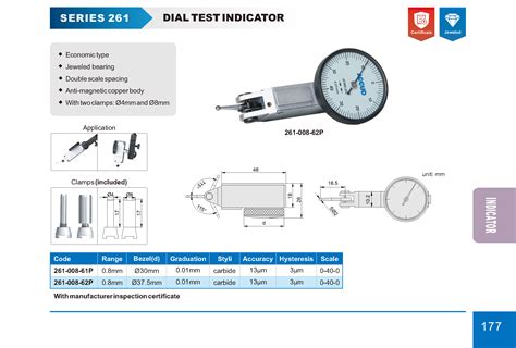Dial Test Indicator Accud