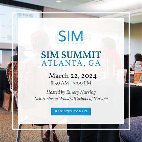 Brittany Osborne On Linkedin We Cant Wait For Sim Summit Atlanta Ill See You All At Emory In