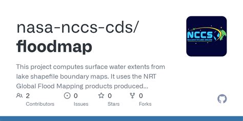 Github Nasa Nccs Cds Floodmap This Project Computes Surface Water Extents From Lake Shapefile