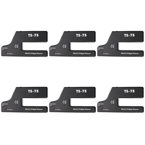 6x Handheld Metal Voltage Detector Cable Pipe Wire Detection Pipeline