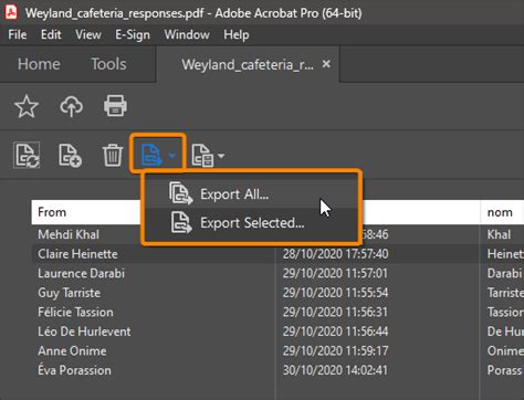 Unable To Export Adobe Forms Response File Data To Adobe Product