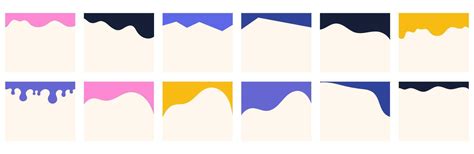 array of varied shapes designed for headers or footers on square posts