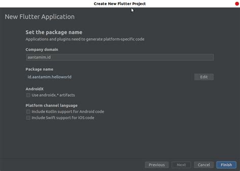 Membuat Project Hello World Dengan Flutter Aantamimid