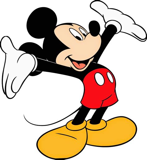 Mickey Mouse Disney Icon And Animated Figure Png File